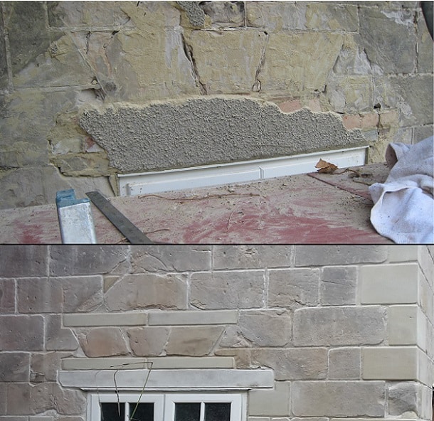 Sandstone repairs - Saxum Stonemasons