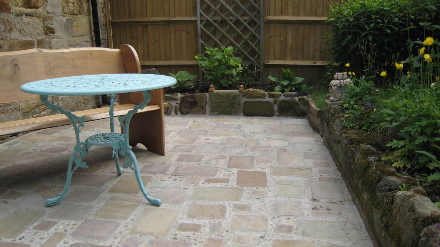 Sandstone paving - Saxum Stonemasons